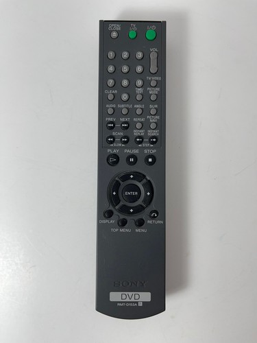 Sony RMT-D153A Remote: DVP-NS425 DVP-NS425P DVP-NS725 DVP-NS725P HT ...