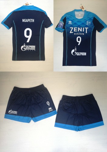5287/14 T-SHIRT MAGLIA MAGLIETTA SHORT PANTALONCINO ZENIT KAZAN 9 ...