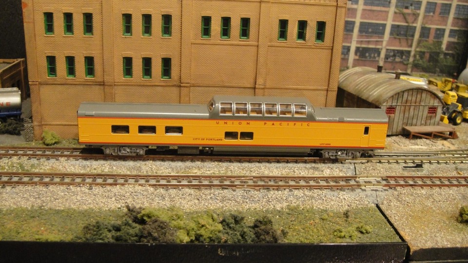 N scale Kato Union Pacific excursion Passenger Dome car #8008 City of ...