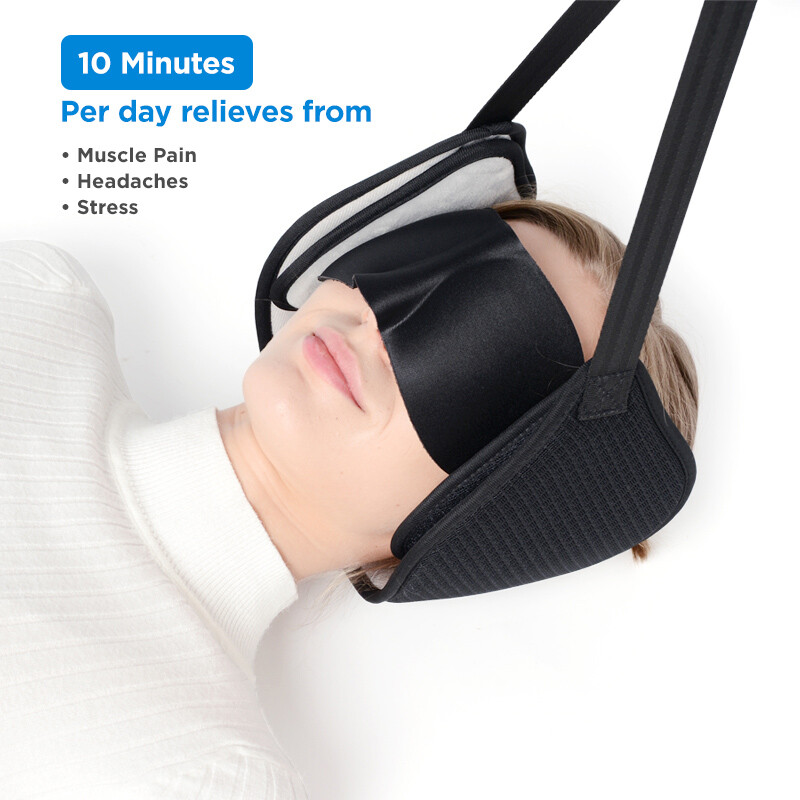 Head Sling Hammock Stretcher - Back Pain Relief Cervical Traction ...