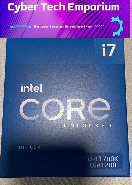 Intel Core i7-11700K Processor (5 GHz, 8 Cores, Socket FCLGA1200) Box ...