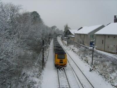 Photo 6x4 West Coast Rail Line Lancaster From the bridge at Ripley ...