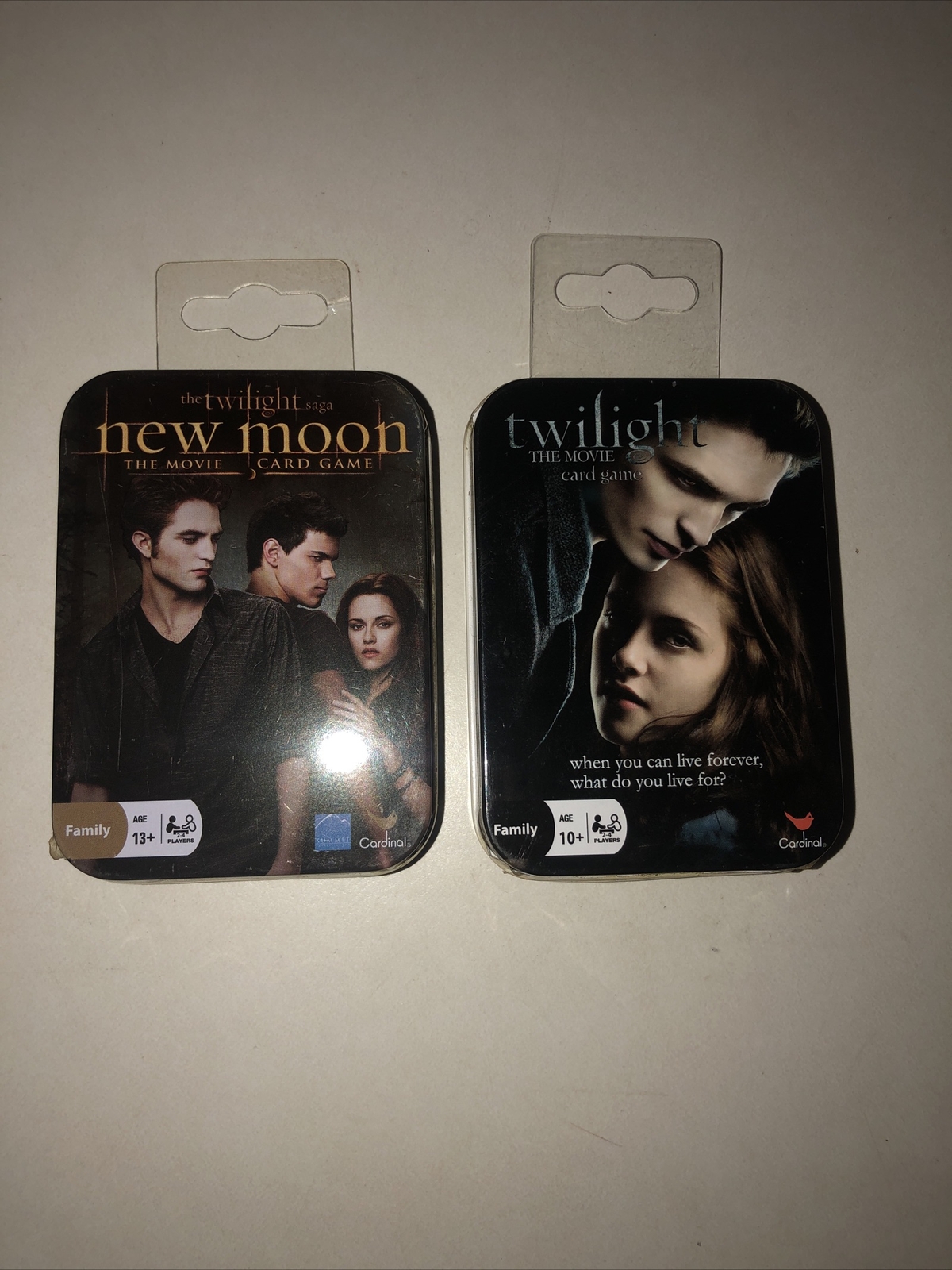 Lot 2 Twilight The Movie Card Game & Twilight Saga New Moon The Movie ...