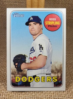 2018 Topps Heritage High Number Ross Stripling Baseball Card #621 ...