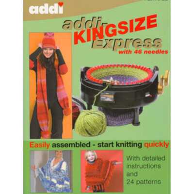 Addi King Size AddiExpress Knitting Machine Book - English | eBay