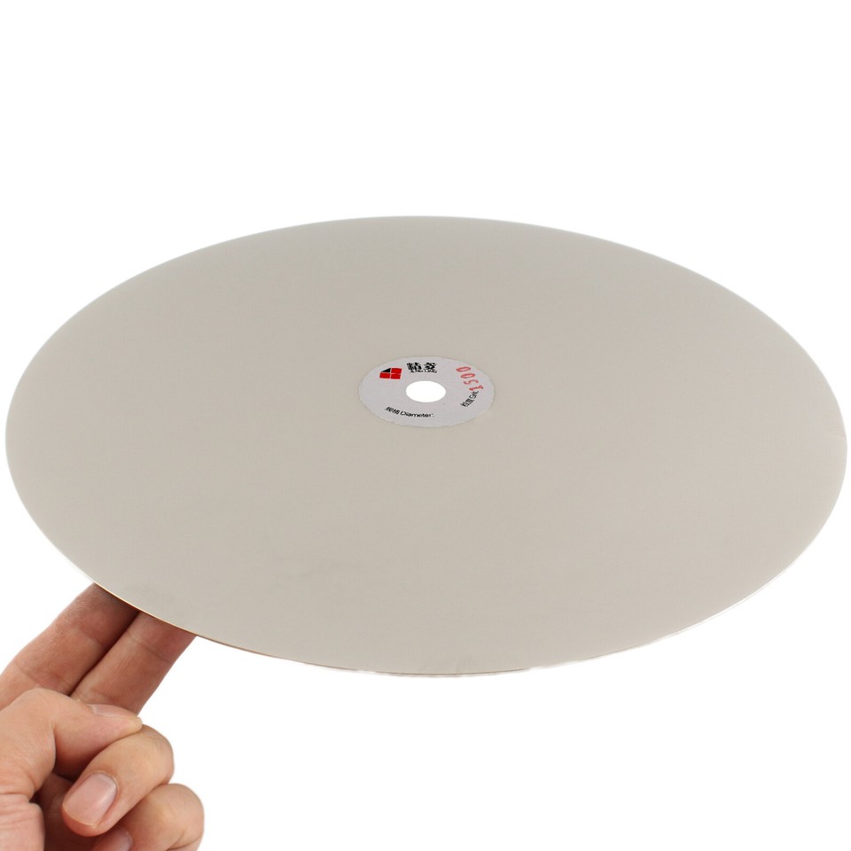 12" inch Diamond Grinding Disc Grit 46-2000 Flat Lap Disk Abrasive ...