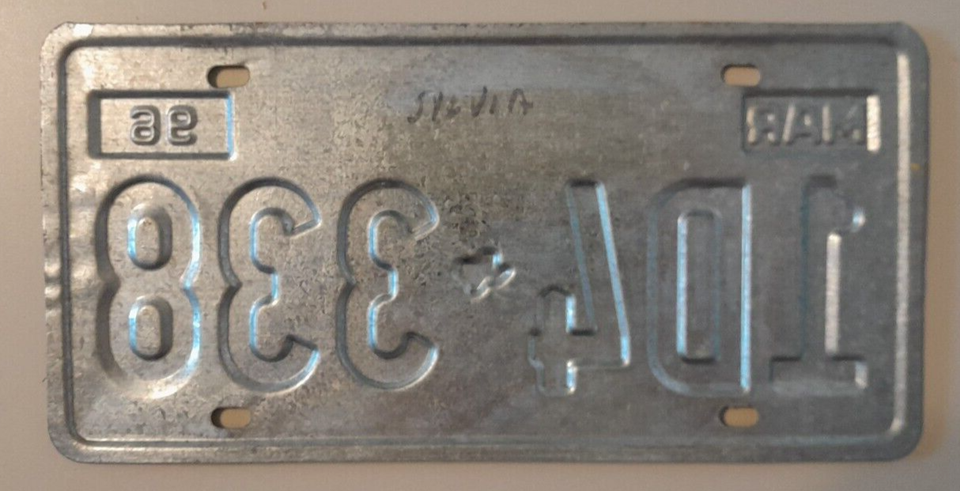 🐾 1996 TEXAS "DEALER" LICENSE PLATE (1D4-338) | eBay