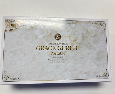 1x Create Ion Iron Grace Curl II 32mm Portable | eBay
