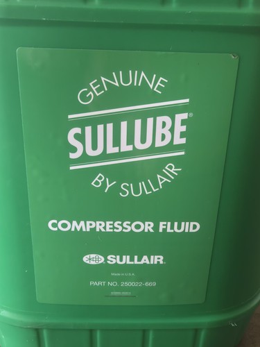 5 gallon Sullube 32 genuine Sullair compressor fluid oil | eBay