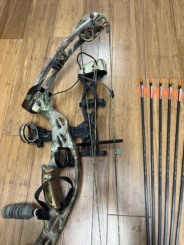 Hoyt Reflex Super Slam 27-30” 60-70# Loaded Package Sight Rest Arrows ...