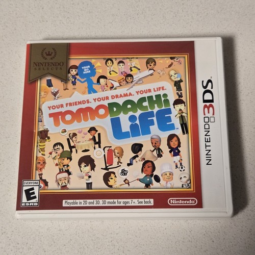 Tomodachi Life (Nintendo Selects) (3DS 2016) With Box Clean 45496744120 ...