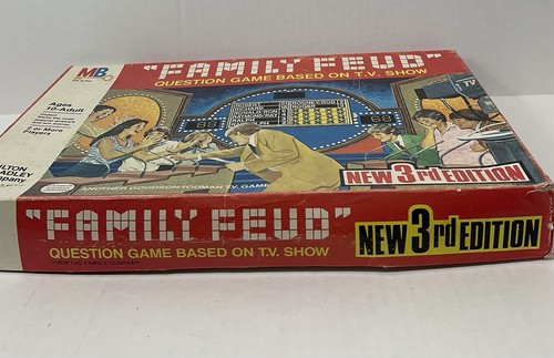 Vintage - 1980- Family Feud - 3rd Edition -Question Game Based on T.V ...