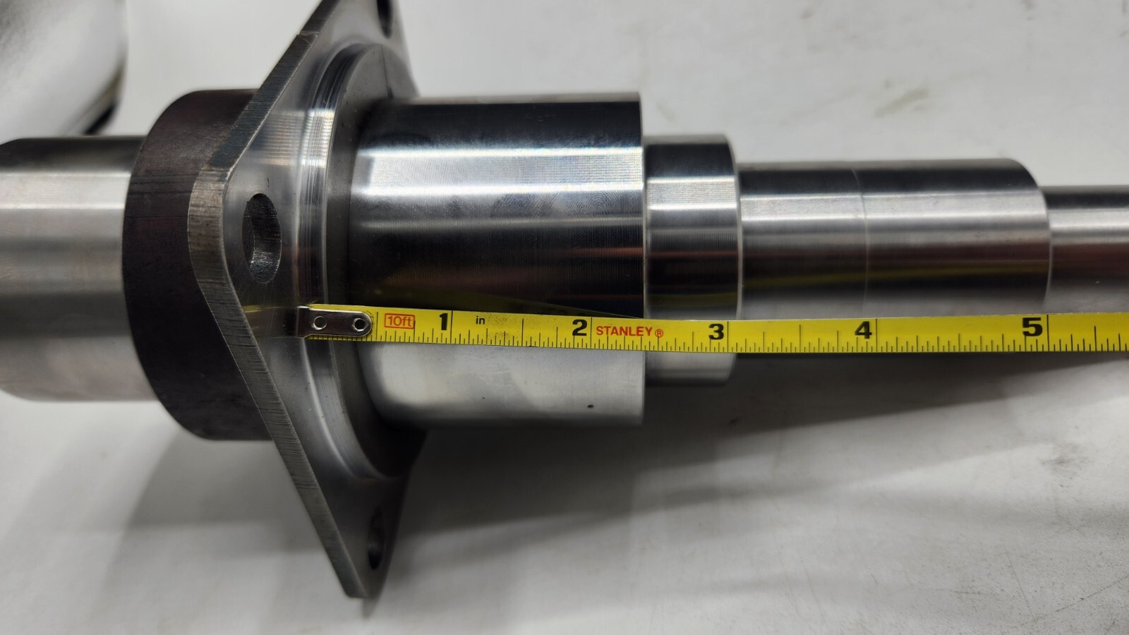 8000# Trailer Axle #42 Spindle 8K 4 Hole Brake Flange 2.48" Shank ...