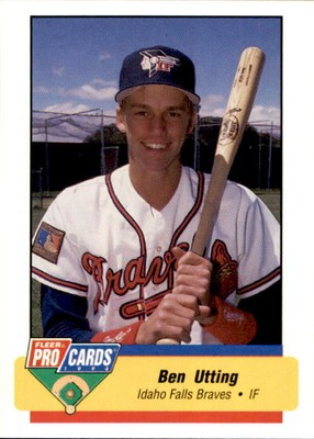 1994 Idaho Falls Braves Fleer/ProCards #3595 Ben Utting Melbourne ...