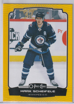 Mark Scheifele 2022-23 O-Pee-Chee Yellow Border | eBay
