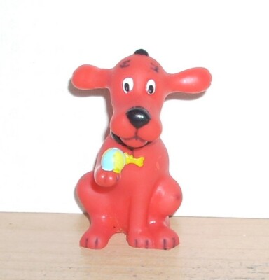 Vintage Clifford The Big Red Dog Plastic Action Figure Toy 2.5 " | eBay