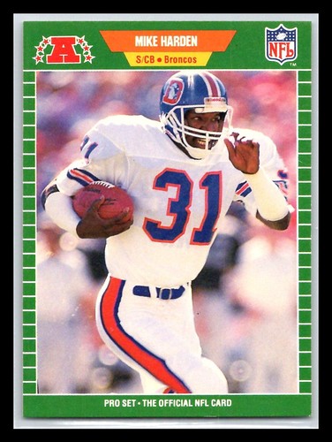1989 Pro Set #102 Mike Harden | eBay