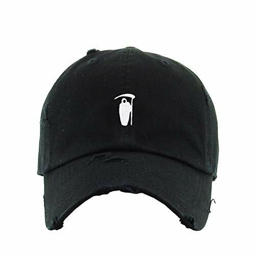 Reaper Vintage Baseball Cap Embroidered Cotton Adjustable Distressed ...