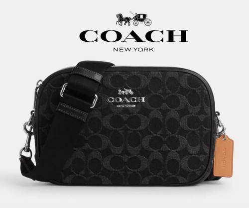 Coach Mini Camera Crossbody JAMIE Bag - Denim CQ710 | eBay