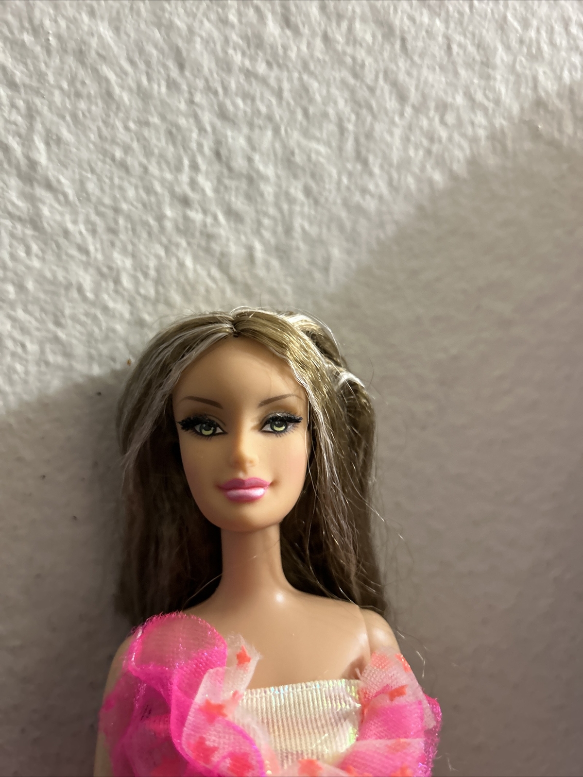 Blonde Two Tone Highlight Vue Sol Barbie Doll 2003 Rooted Lashes Mattel ...