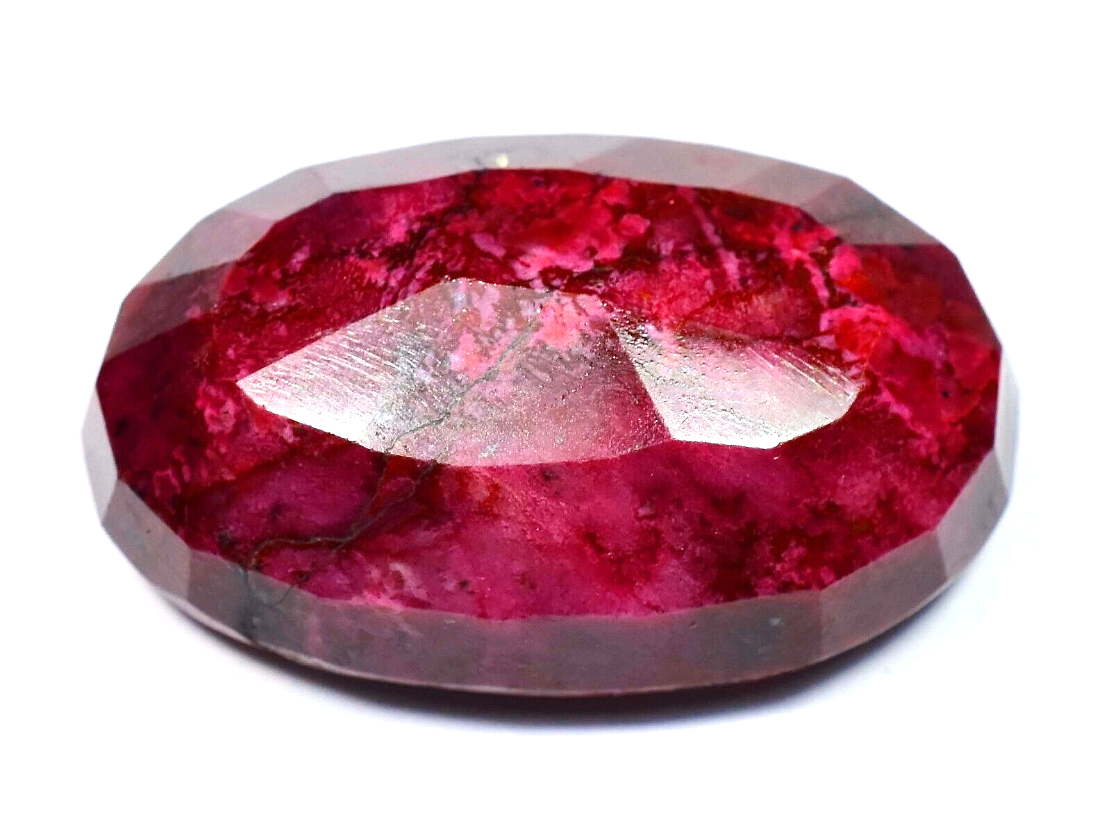 RARE 238.10 Ct Natural Huge Red Ruby Certified Museum Grade Oval Loose ...