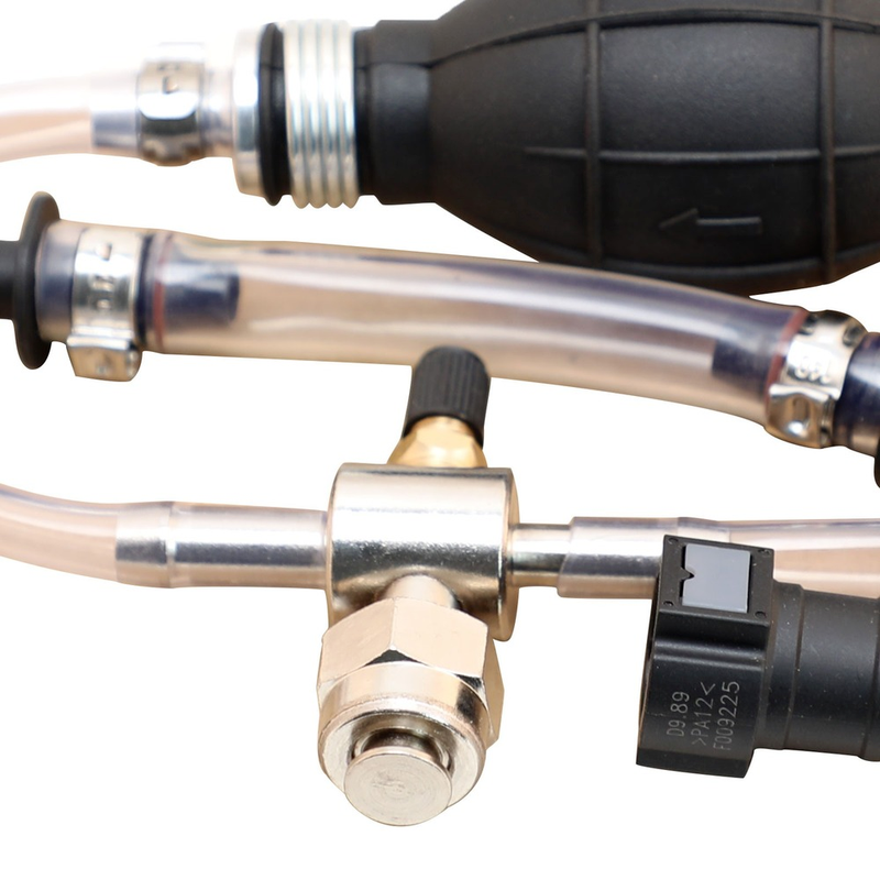 Hand Pump Tool Diesel Fuel System Bleeder Filter Exhaust Pump Tool Kit ...