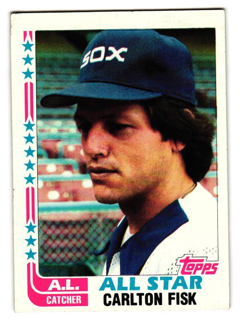 1982 Topps #554 Carlton Fisk SET BREAK | eBay
