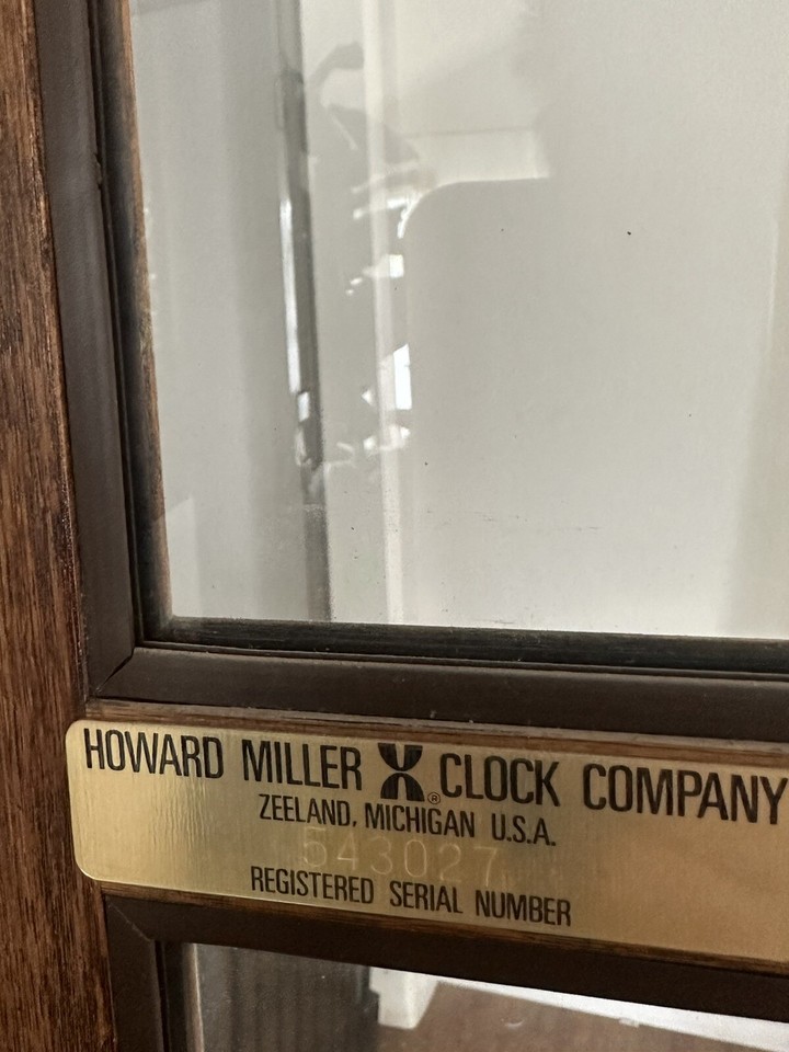 Howard Miller 610-160 Grandfather Clock. Works Great | eBay