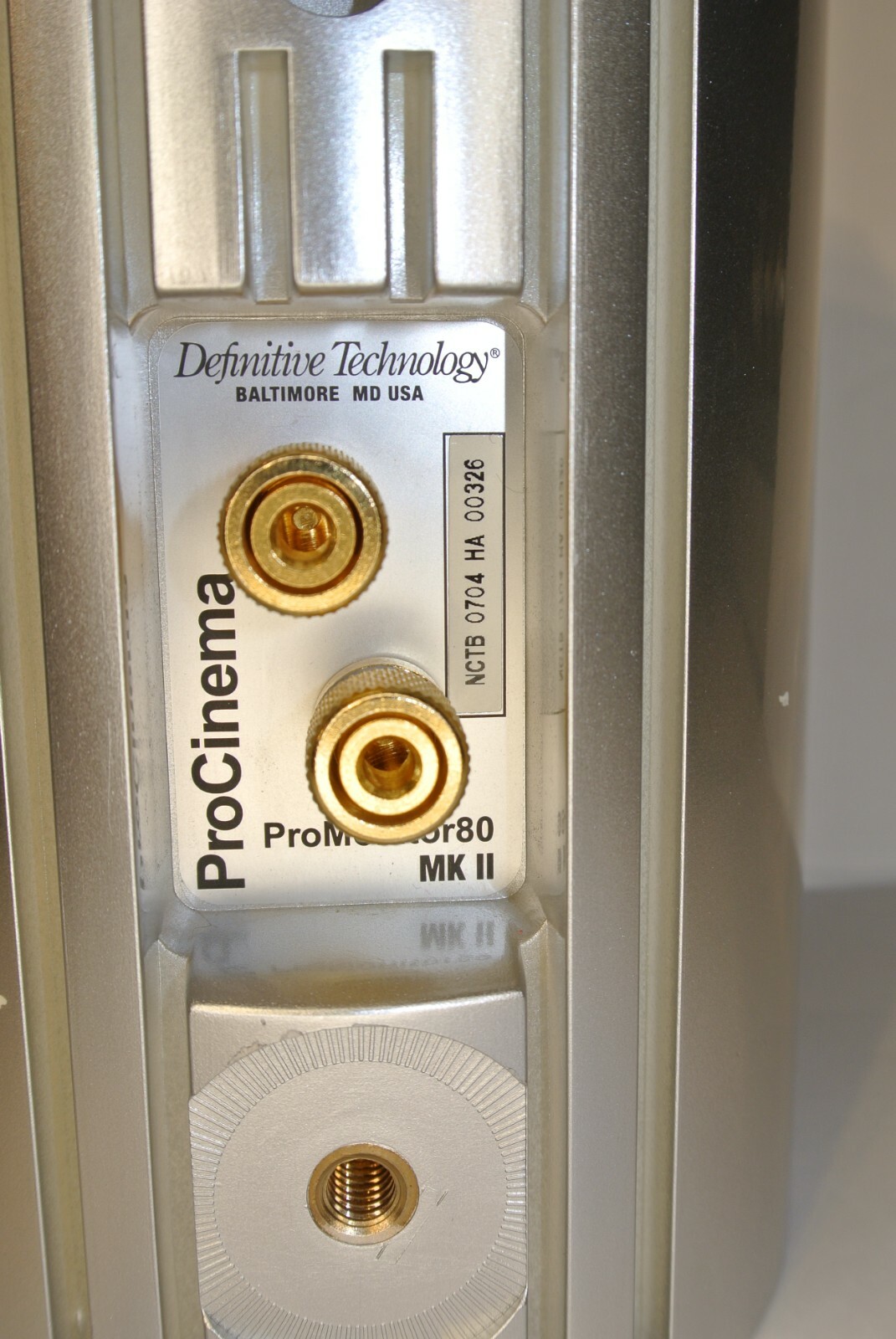 Definitive Technology ProCinema ProMonitor 80 MKII Surround Speaker (1 ...