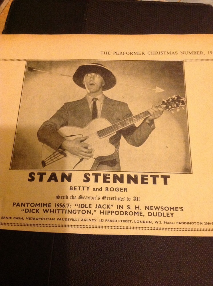 L1-2 Ephemera 1956 Advert Variety Artist Stan Stennett | eBay UK