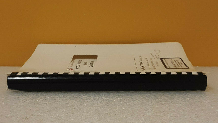 Wavetek 3001/3002 Signal Generator Instruction Manual | eBay