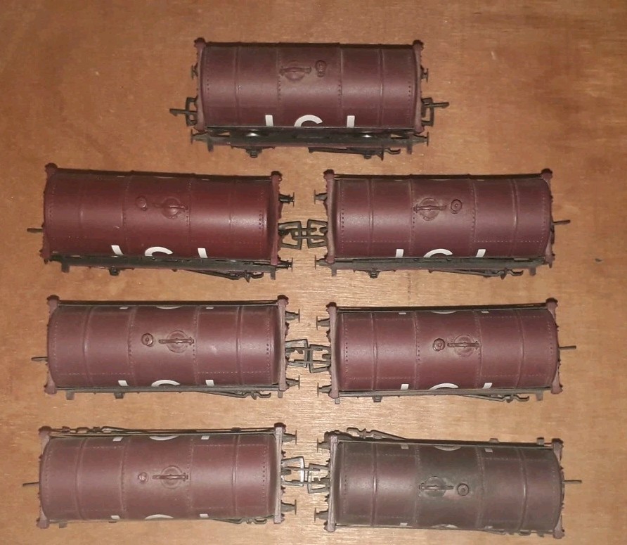 X7 00 Gauge Bachmann 4 Wheeled ICI Tank Wagons *Job Lot*Clearout ...