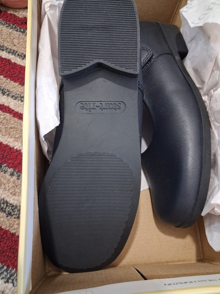 Brand New Start Rite Girls Shoes UK 1.5F Navy Leather School | eBay UK