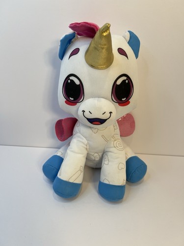 Hallmark Deluxe Crayola Color 'N Plush Unicorn Draw Wash & Reuse ...
