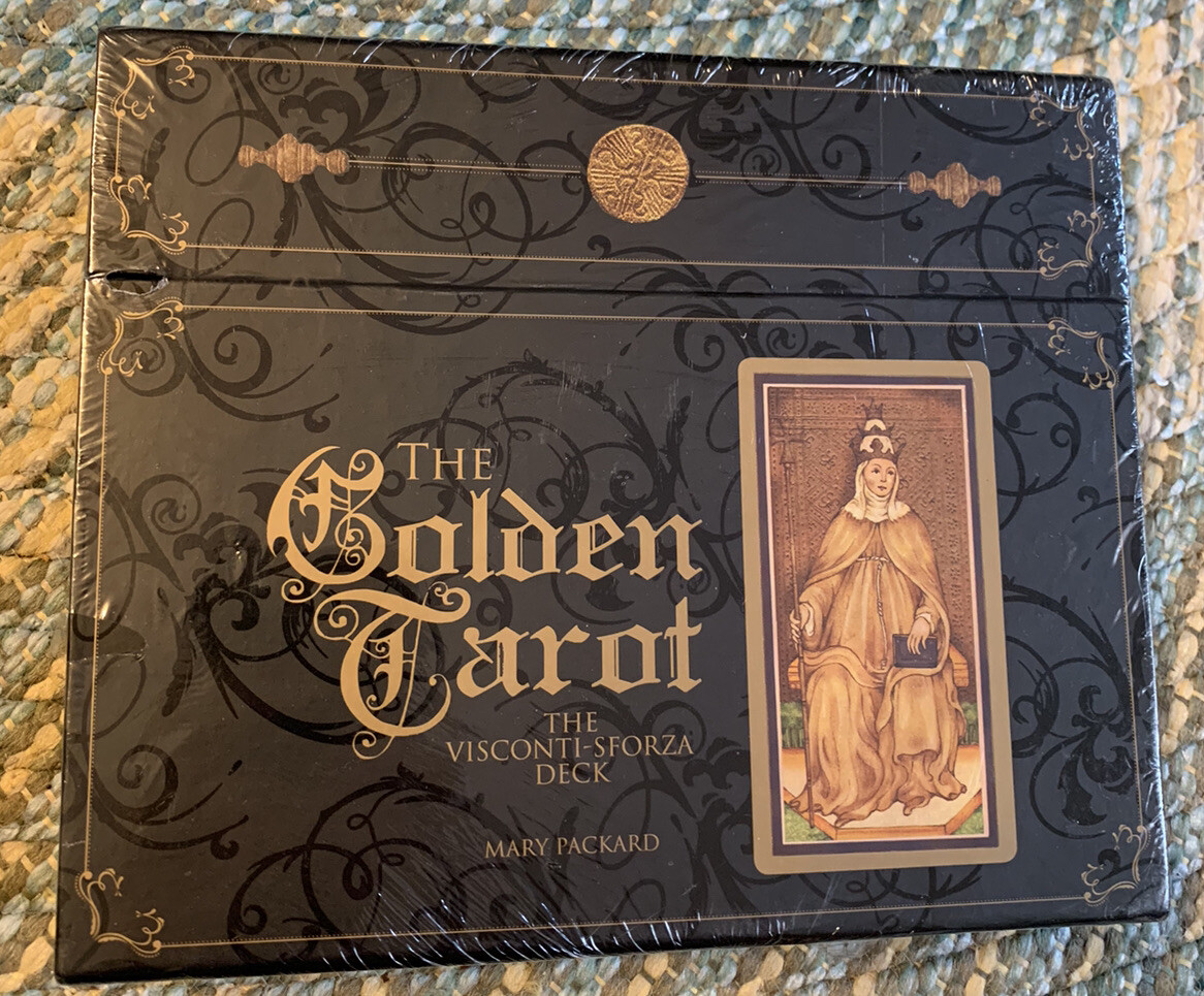 Golden Tarot : The Visconti-Sforza Deck by Mary Packard (2013, Kit) for ...