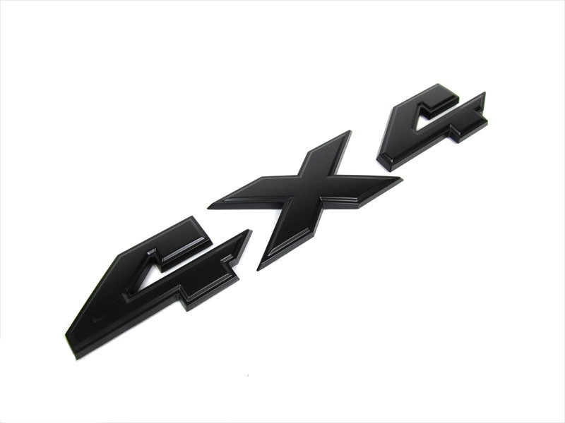 2015-2020 DODGE RAM 1500 3-D FLAT BLACK 4X4 EMBLEM NAMEPLATE BADGE OEM ...