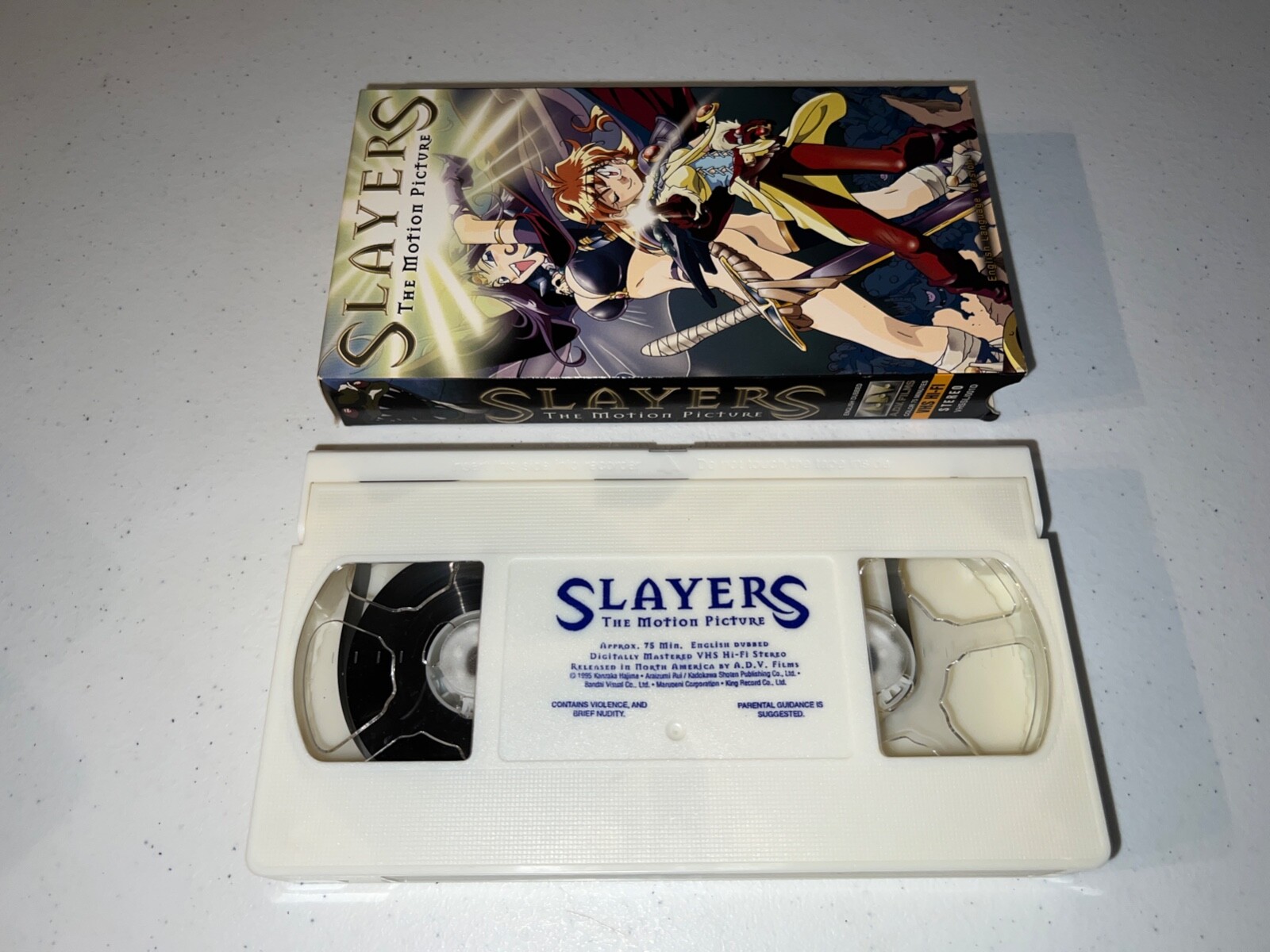 Slayers - The Motion Picture (VHS, 1998, Dubbed) 702727011238 | eBay
