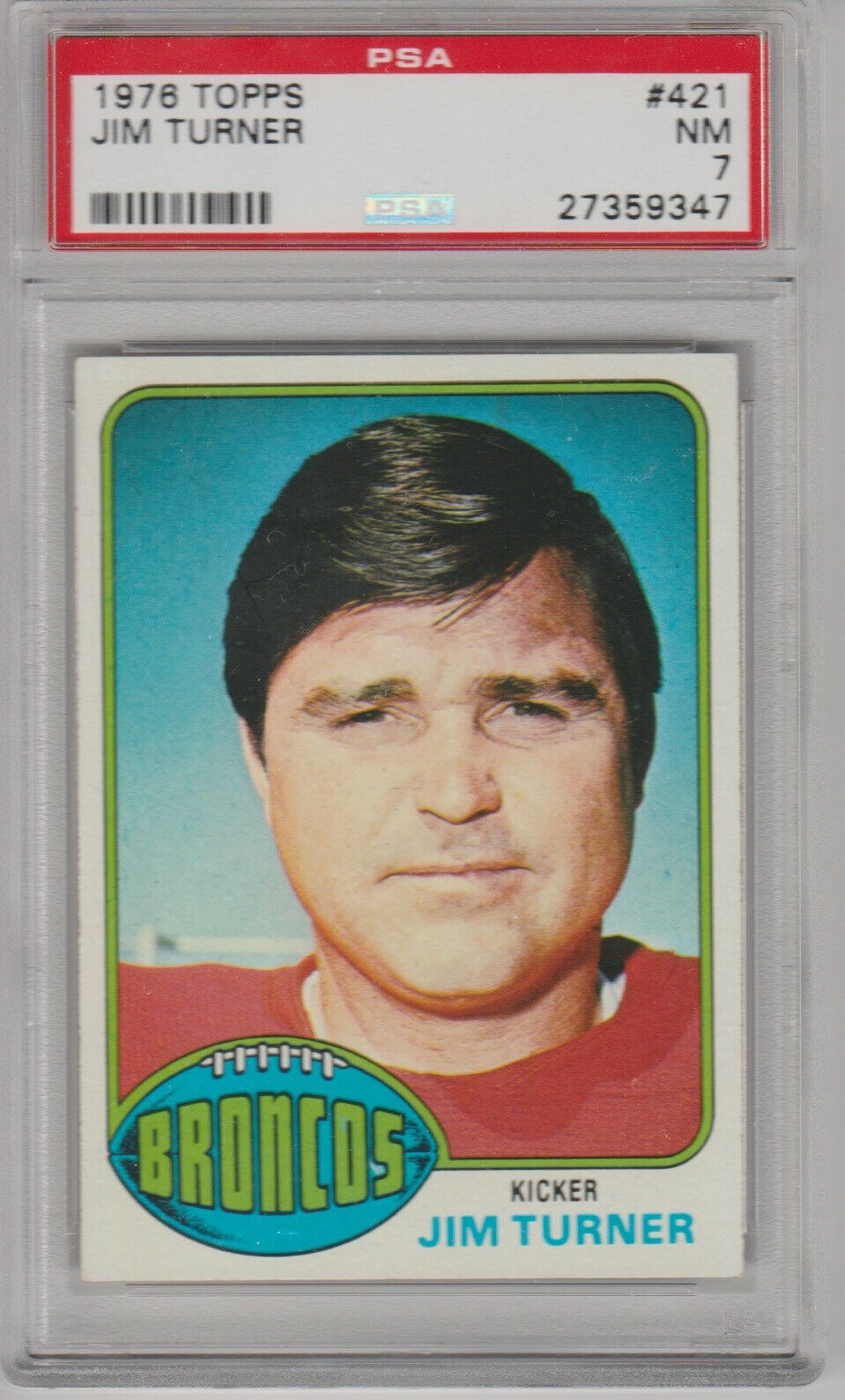 1976 TOPPS Jim Turner # 421 NM 7 | eBay