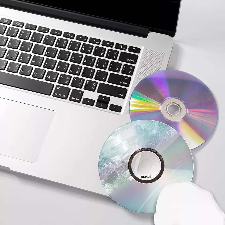 Maxell CD & DVD Quick Wipes, Remove Dirt, Dust & smudges - 20PK (190511 ...