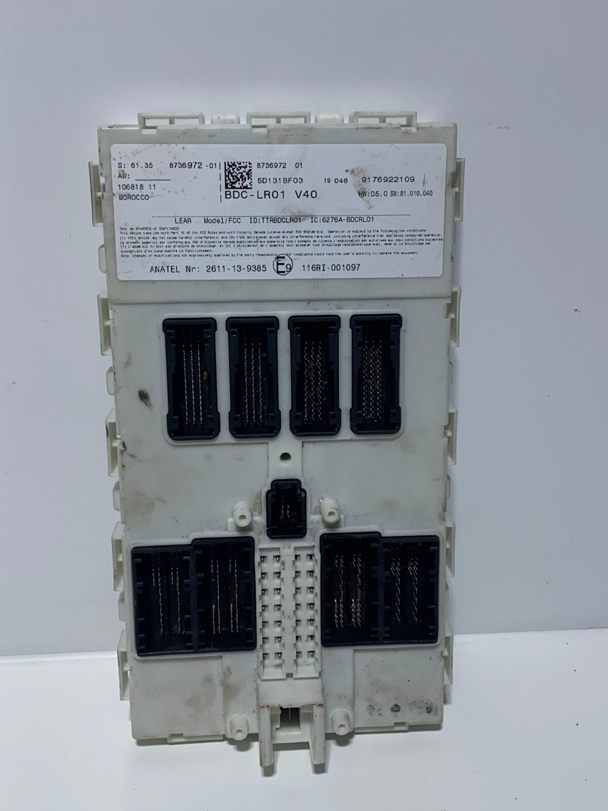 BMW f85 f86 F15 F16 F45 F48 F39 i3 i8 Steuergerät ECU BODY DOMAIN V40 ...