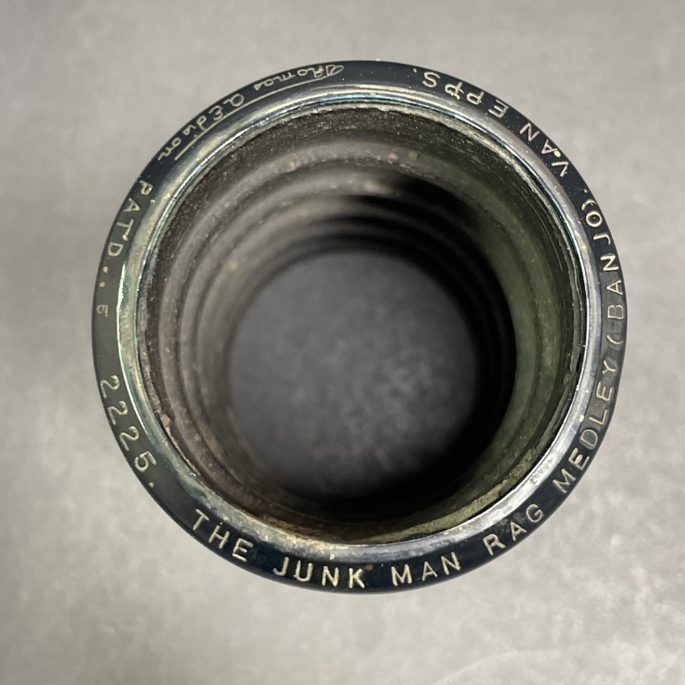 The Junk Man Banjo Rag Edison Blue Amberol Cylinder Phonograph Record ...