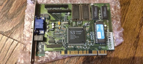 DIAMOND Stealth64 Video 2001 PCI, S3 TRIO64V+, 86C765, 23030093-203 ...