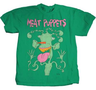 Meat Puppets Band Monster T-shirt - Cris - New Official | eBay