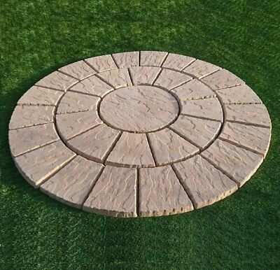 Paving Circle old style rotunda stone patio garden feature | eBay UK