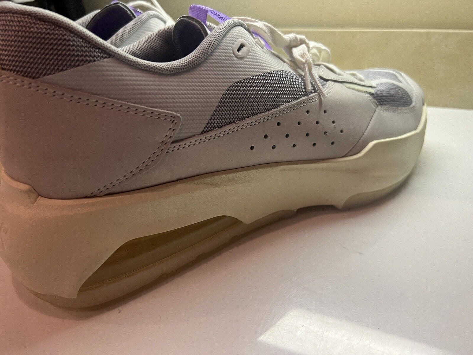 Nike Jordan Air 200E Grey Coconut Milk Purple Shoes (DC9836-110) Men's ...