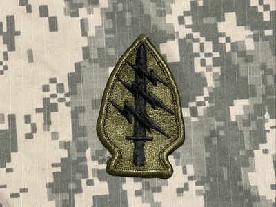 Authentic US Army 10th Special Forces Group Subdued BDU Military Patch ...