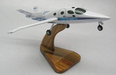 V-Jet-II Williams Rutan Airplane Wood Model Replica Large Free Shipping ...