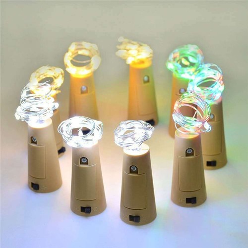 3M 30LED Fairy Light Wine Bottle String Lights Cork Copper Wire ...