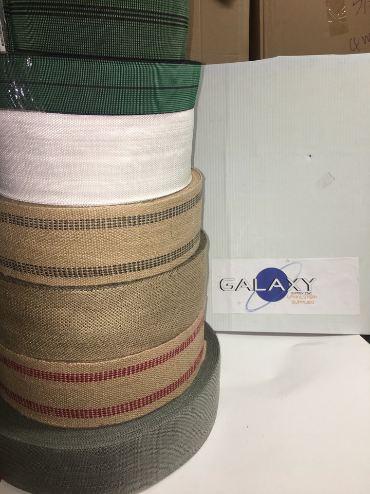 Poly / Synthetic (Heavy Duty ) WEBBING 3-1/2″ x 10 Yards (Small package ...