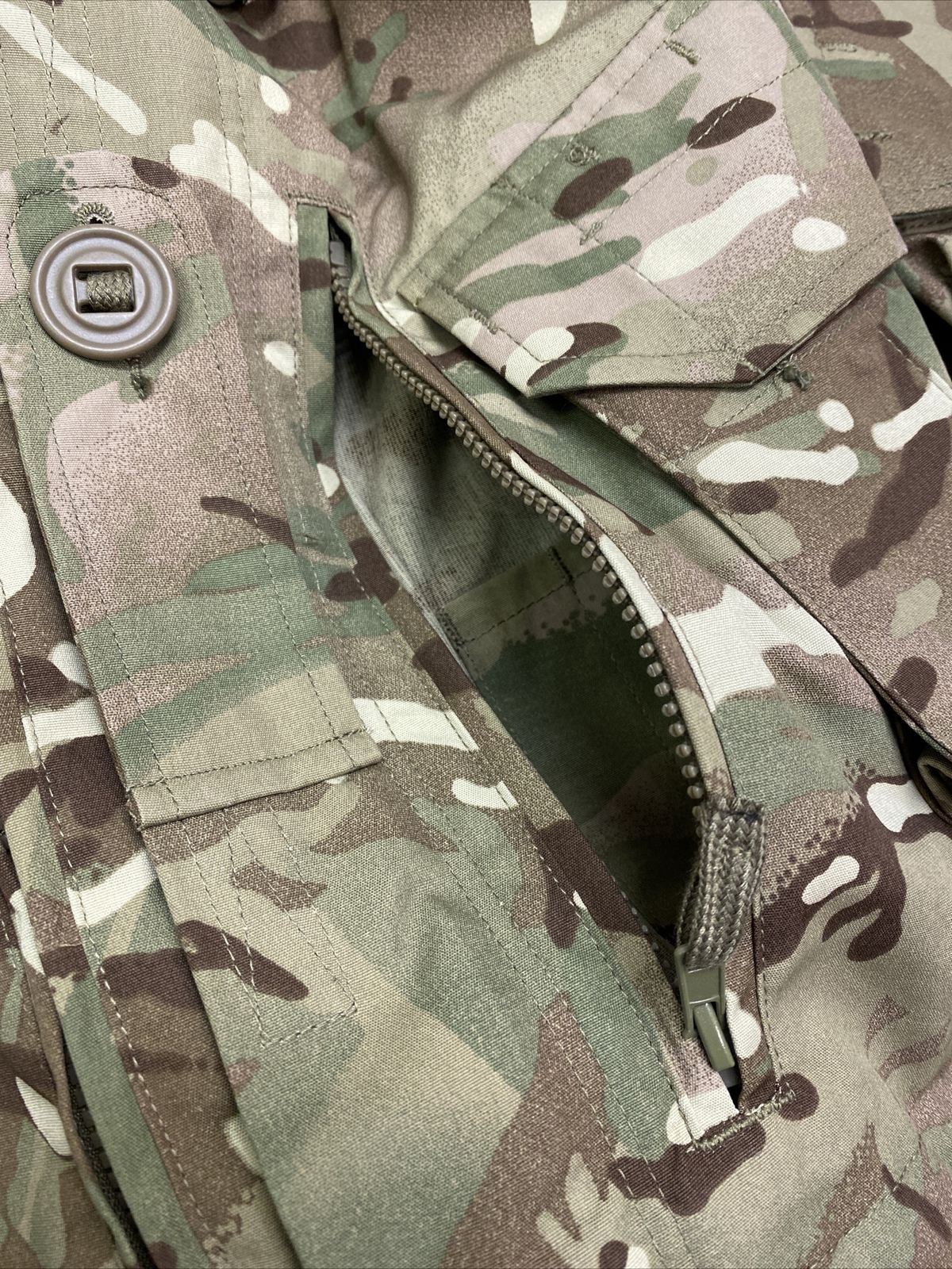 NEW 190/96 BRITISH ARMY MTP CAMOUFLAGE WINDPROOF COMBAT PCS SMOCK 2 ...